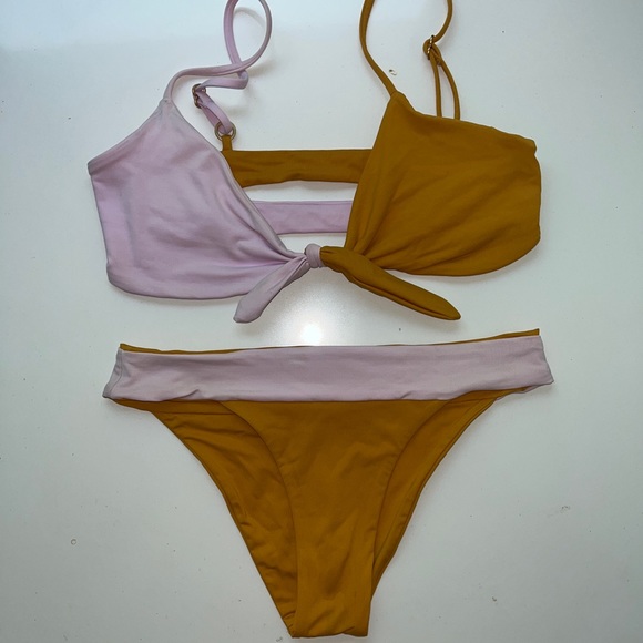 Frankie's Bikinis | Swim | Lspace Color Block Bikini | Poshmark